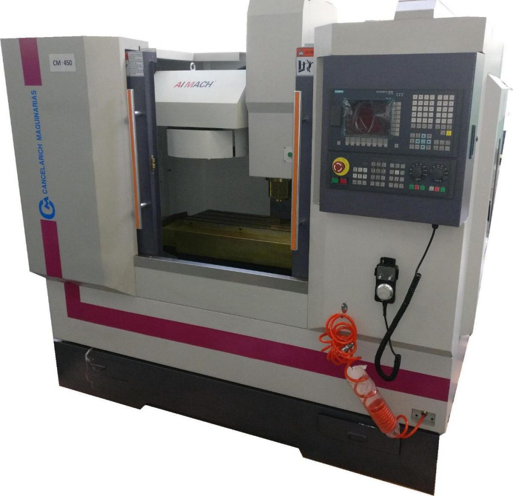 Centro de Mecanizado CM VMC-450 c/control Siemens 808D